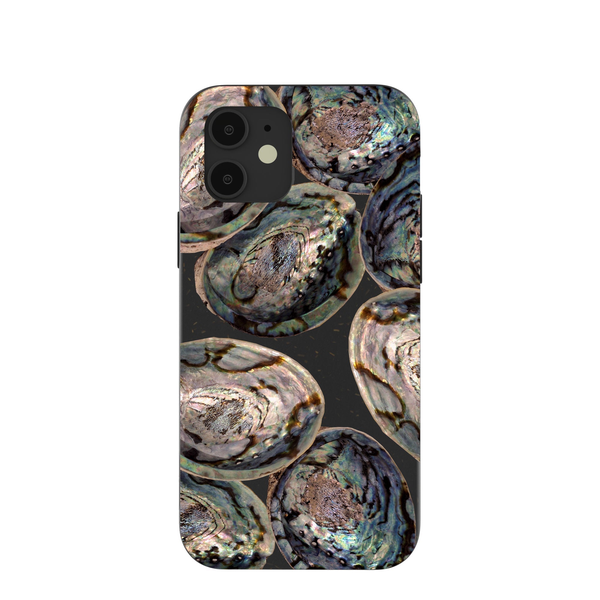 Black Abalone Shells iPhone 12/ iPhone 12 Pro Case – Cerqular