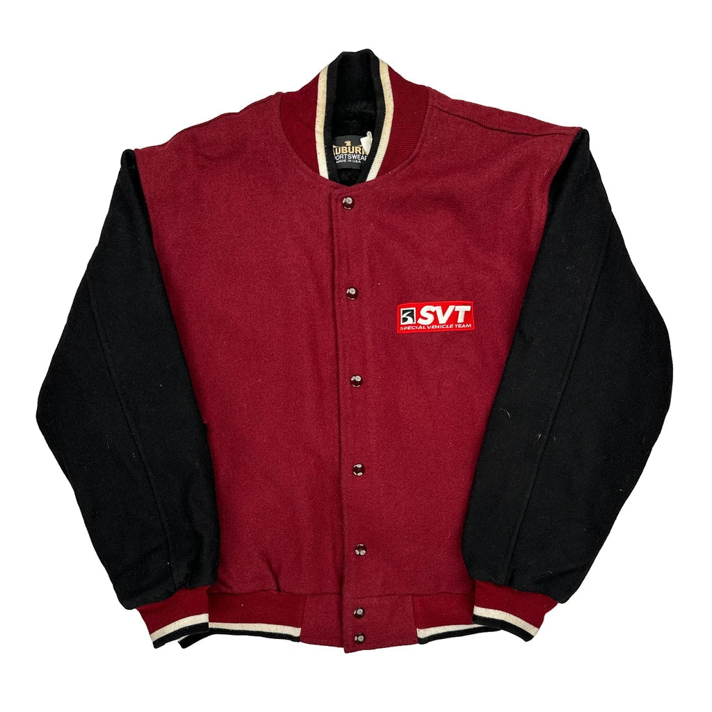 Svt (Special Vehicle Team) Auburn College Varsity Jacket - XL Black Wo ...