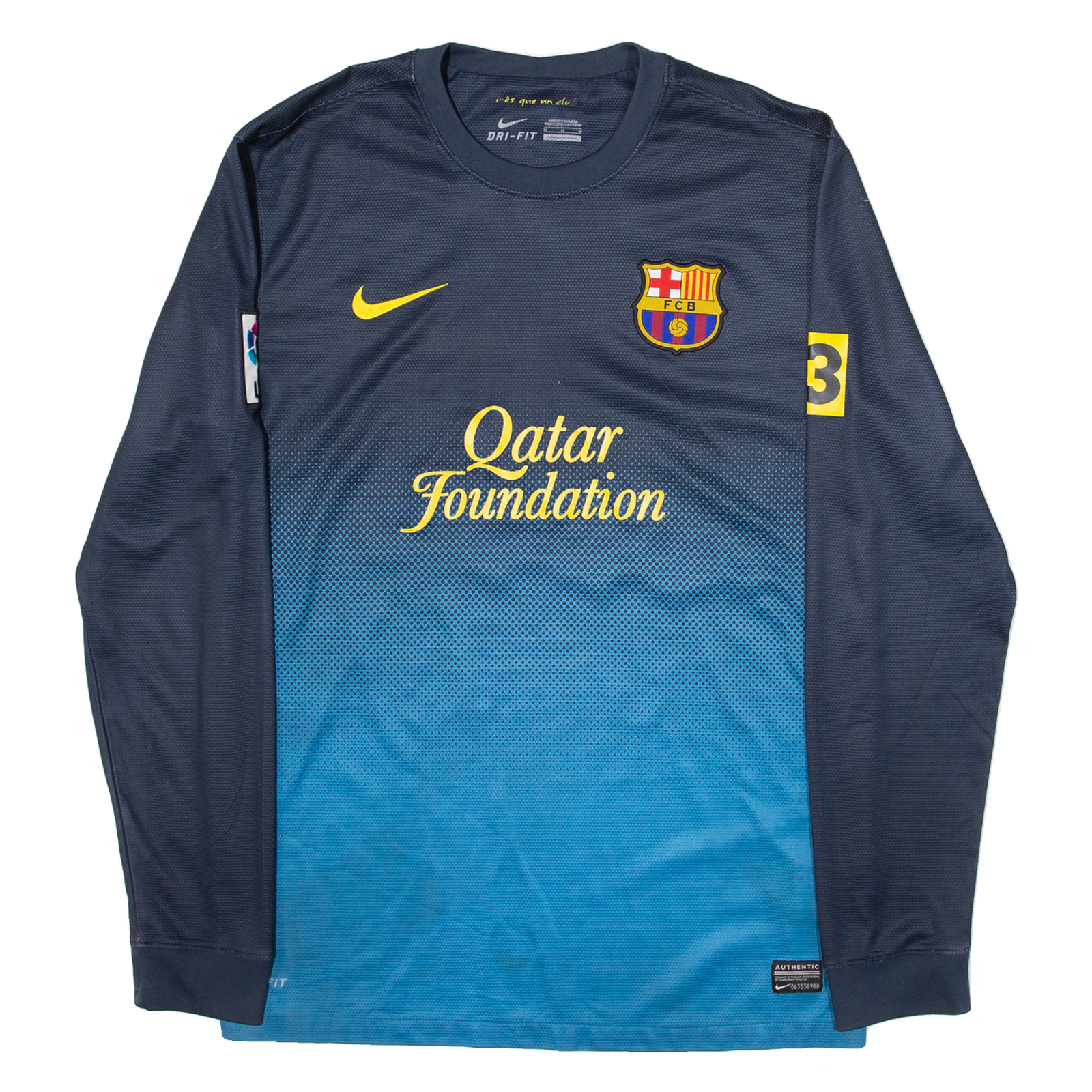 NIKE FC Barcelona 2012 - 13 Goalkeeper Away Kit Mens Football Shirt Je ...