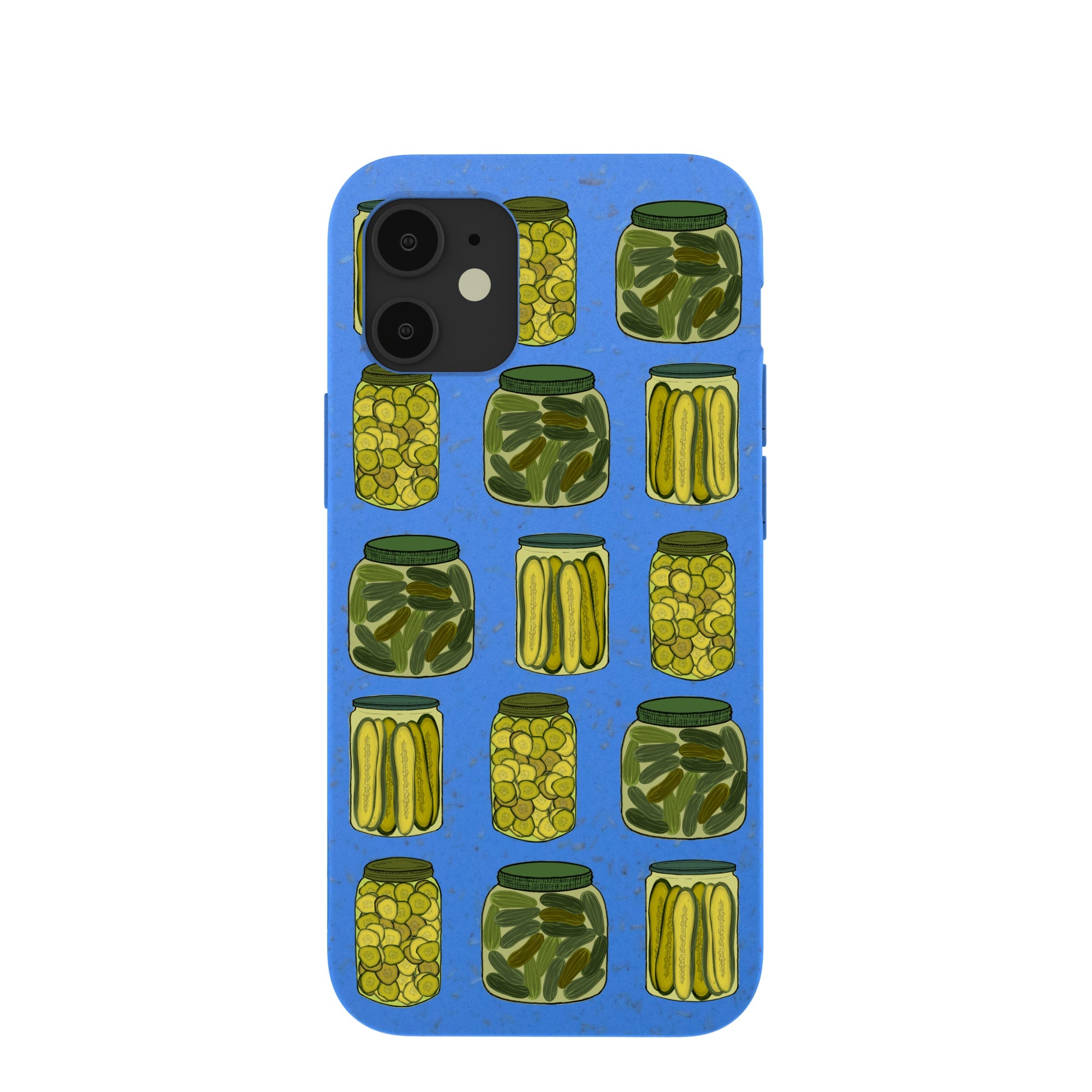 Electric Blue Pickling Pickles iPhone 12 Mini Case – Cerqular